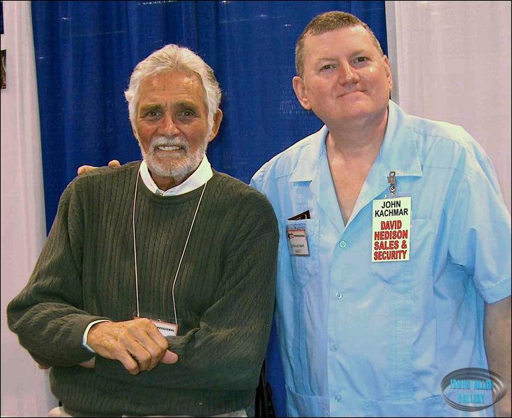 David Hedison with John Kachmar