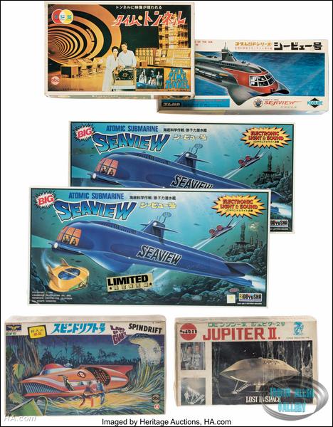 Japanese Models from Irwin Allen Productions