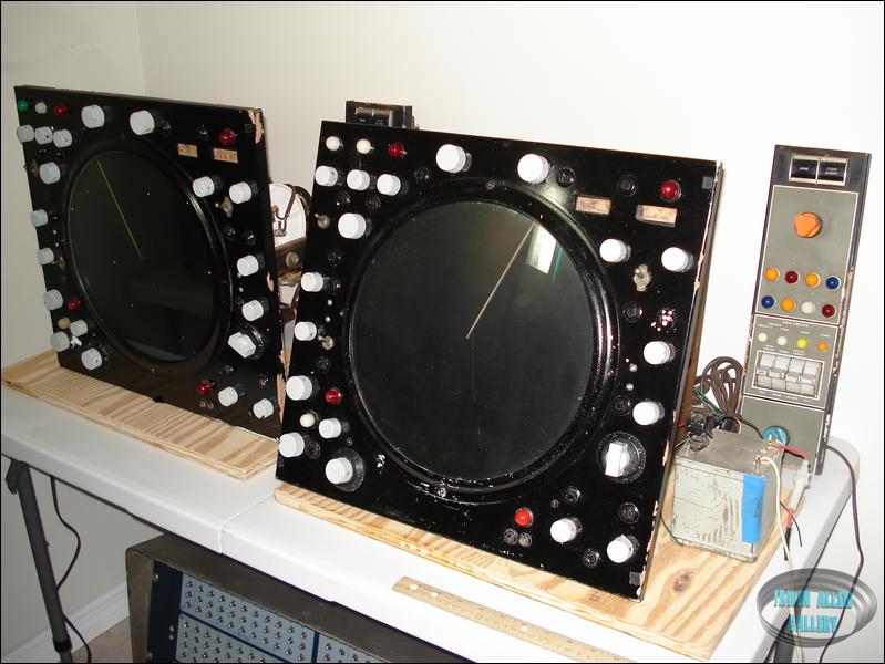 Flight Console Radar and Switch Panel Props