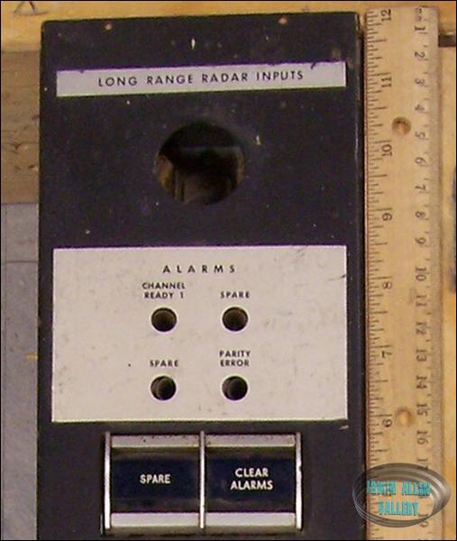 Original Sage Radar Input Panel