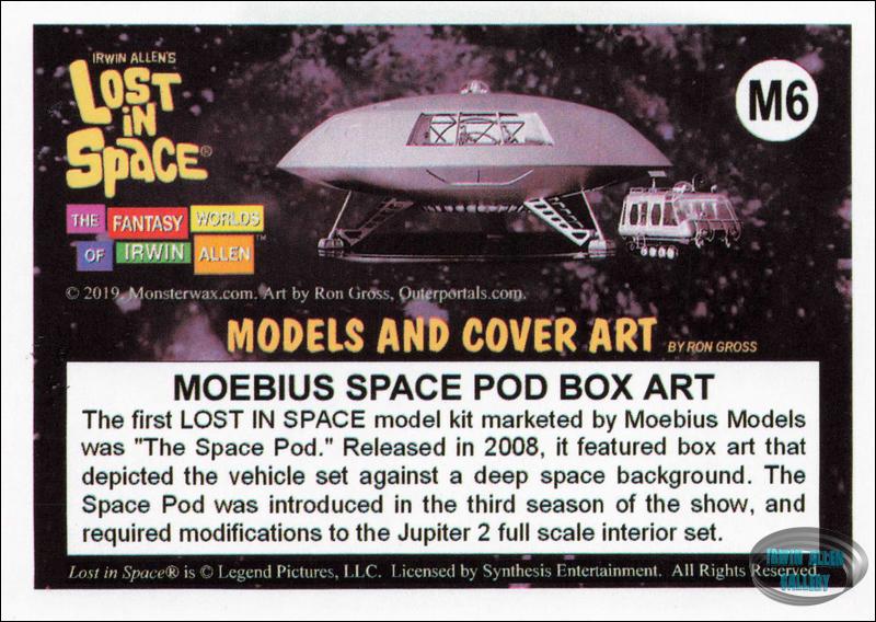 Models and Cover Art #M6 Back