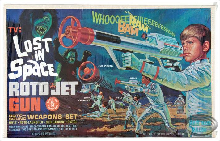 Rare Sealed Lost in Space Roto Jet Gun