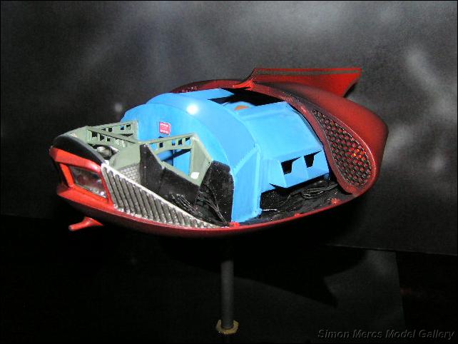 Fully detailed Spindrift interior with Fiber optic effects