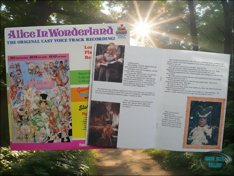 Alice in Wonderland LP and Booklet