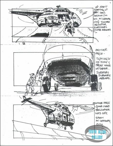 Scene 439 - Survivors climb aboard helicopter