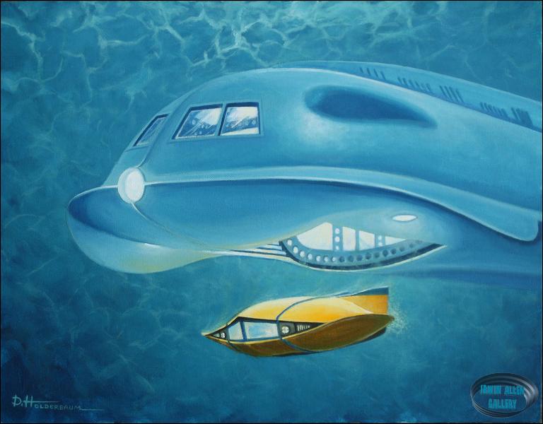 Flying Sub Launch from the Seaview