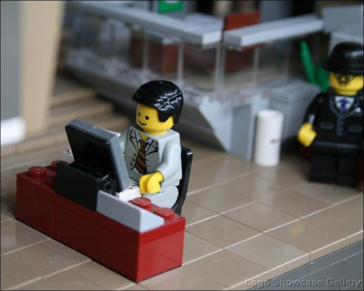 Lego Tower Office Reception