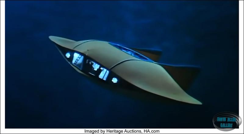 Flying Sub FS-1 Filming Miniature